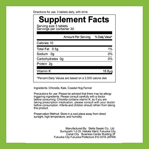 Natural energy boost with chlorella