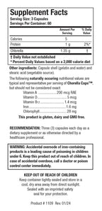 natural energy boost with chlorella
