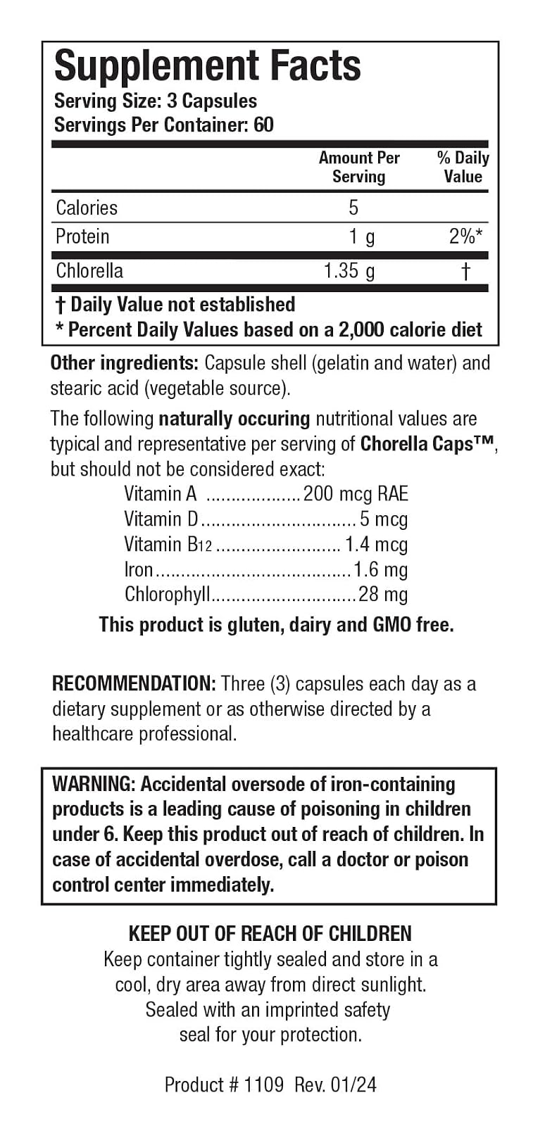 natural energy boost with chlorella