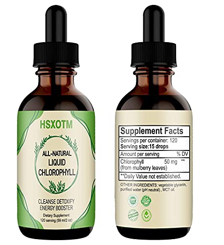 natural energy boost with chlorophyll