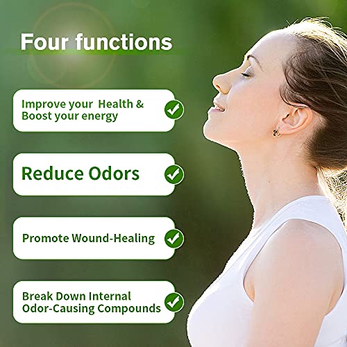 natural energy boost with chlorophyll