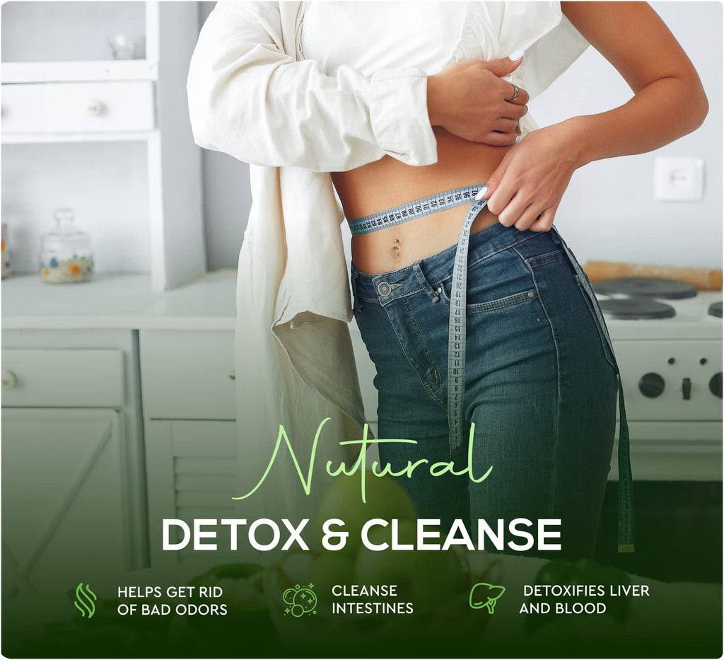 natural energy boost with chlorophyll