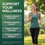 Natural energy boost with chlorophyll