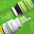 Natural energy boost with chlorophyll
