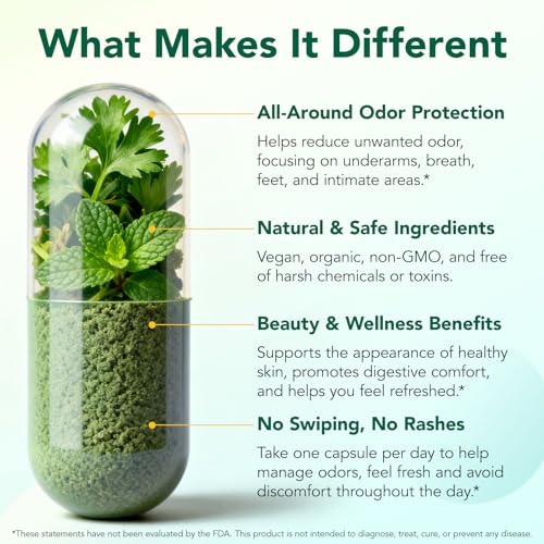 Natural energy boost with chlorophyll