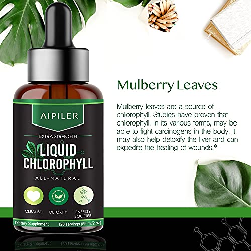 natural energy boost with chlorophyll