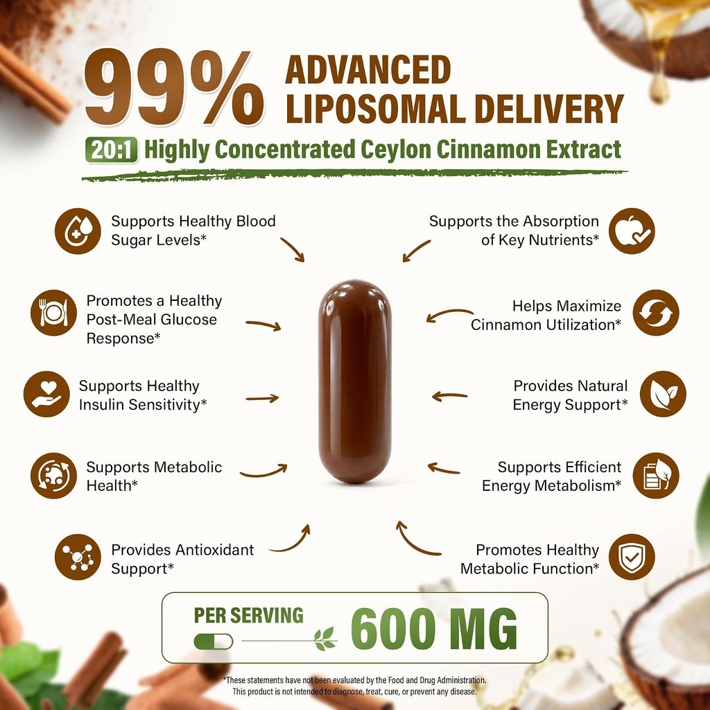 Natural energy boost with cinnamon