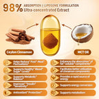 Natural energy boost with cinnamon