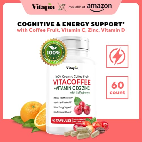 Natural energy boost with coffee fruit