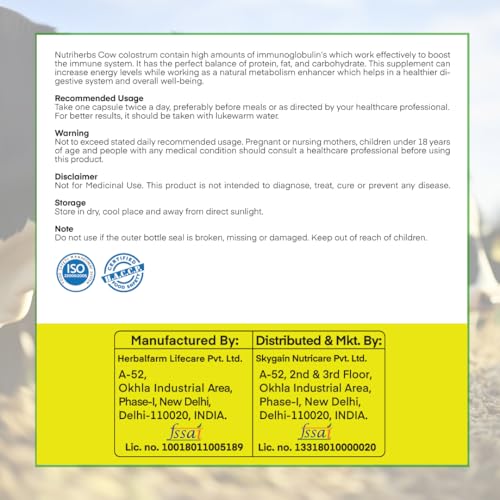 natural energy boost with colostrum capsules