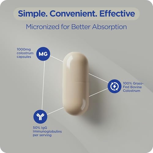 Natural energy boost with colostrum