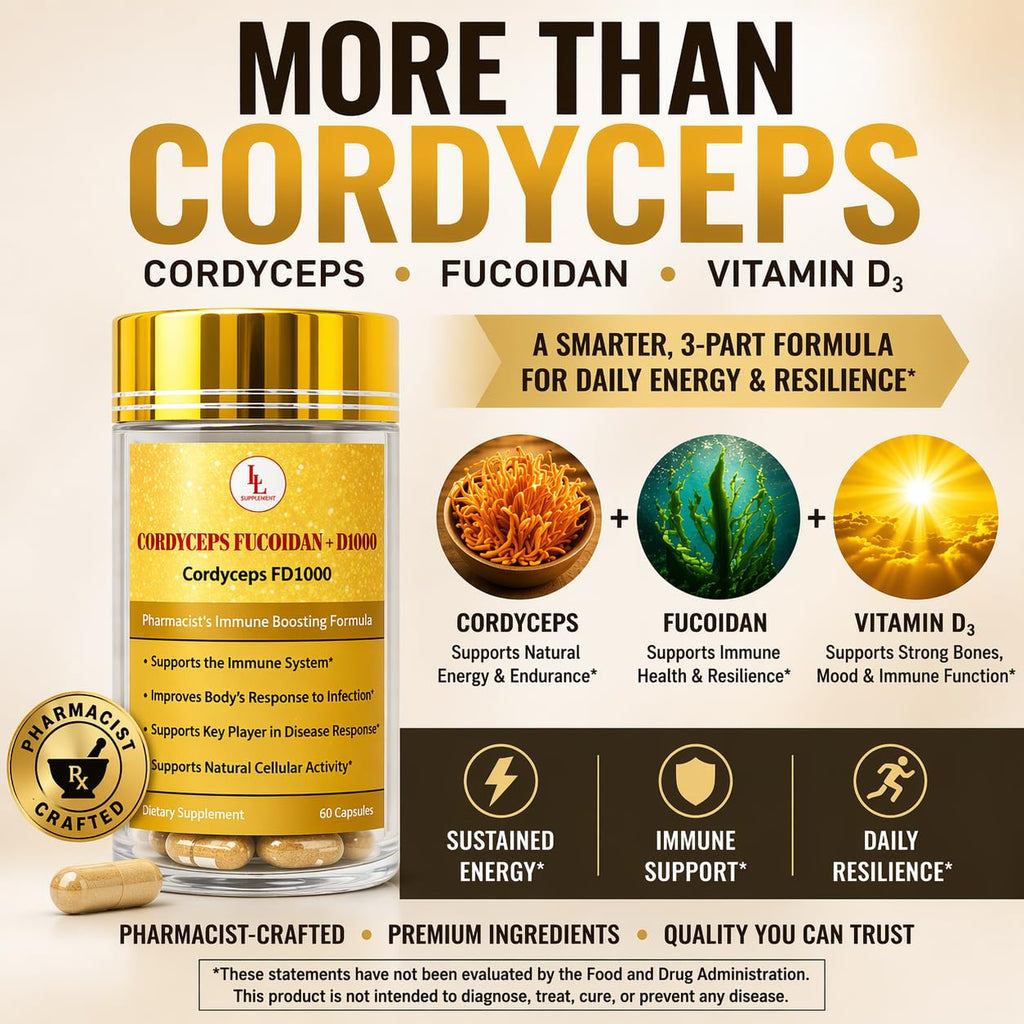 natural energy boost with cordyceps