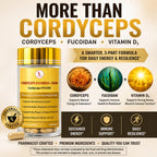 natural energy boost with cordyceps