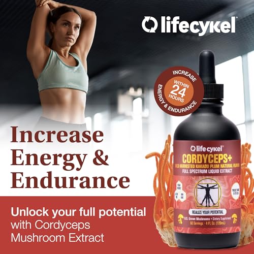 Natural energy boost with Cordyceps