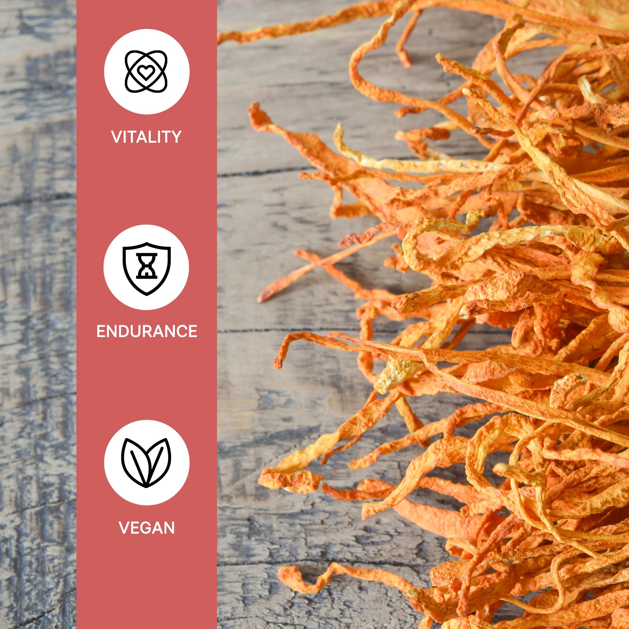 natural energy boost with cordyceps