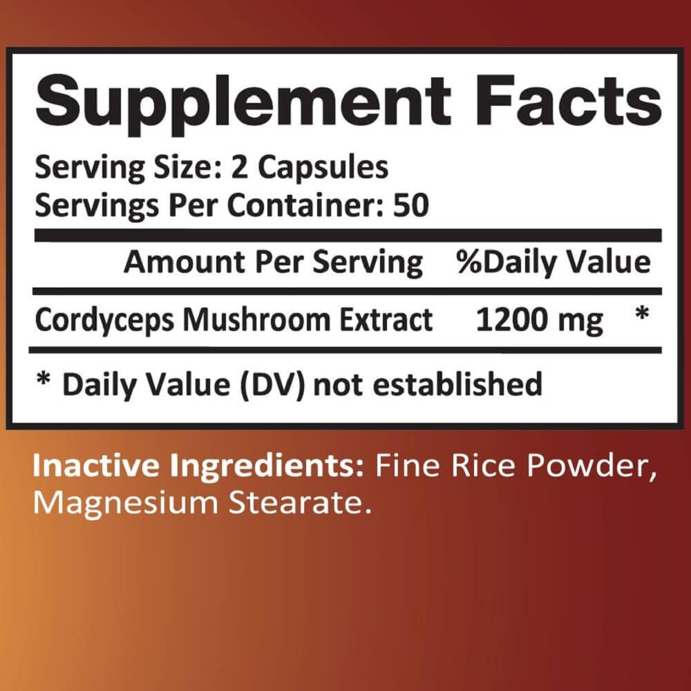 natural energy boost with cordyceps
