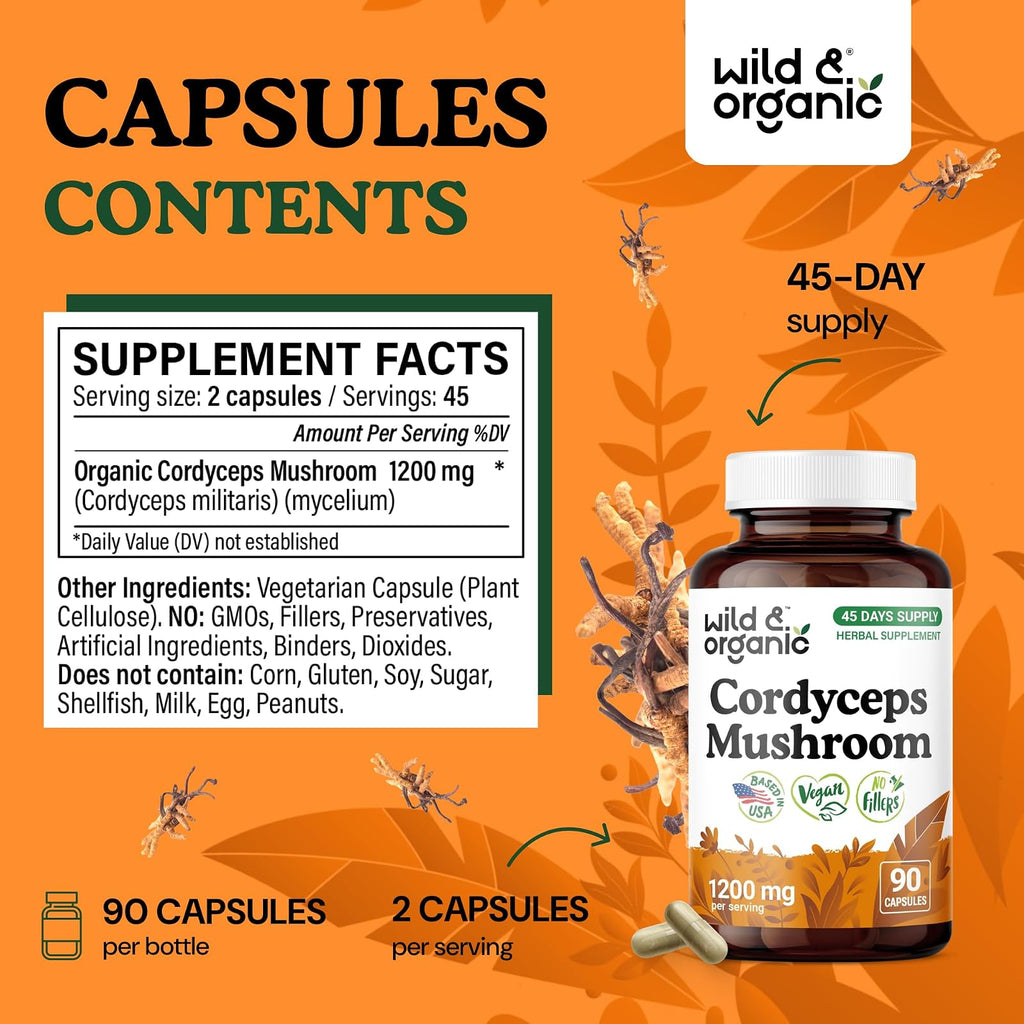 natural energy boost with cordyceps