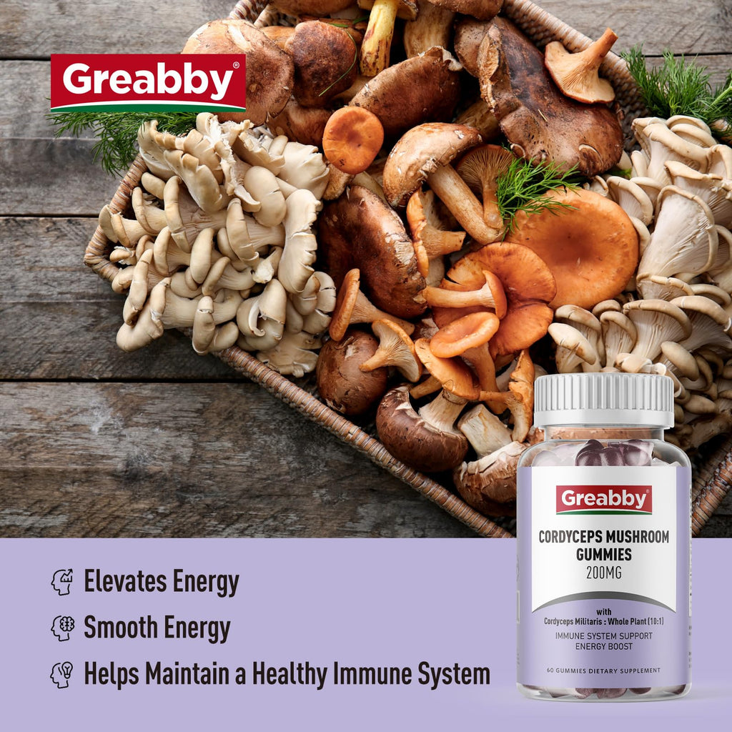 Natural energy boost with Cordyceps