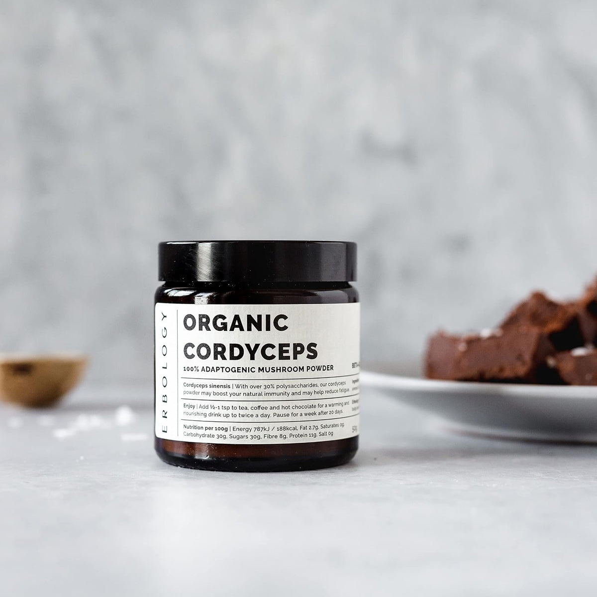 natural energy boost with cordyceps