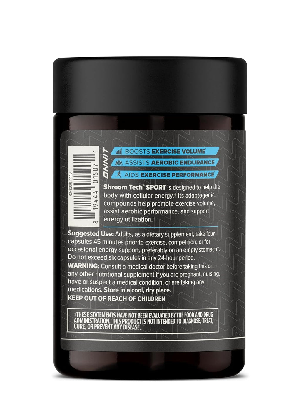 natural energy boost with cordyceps