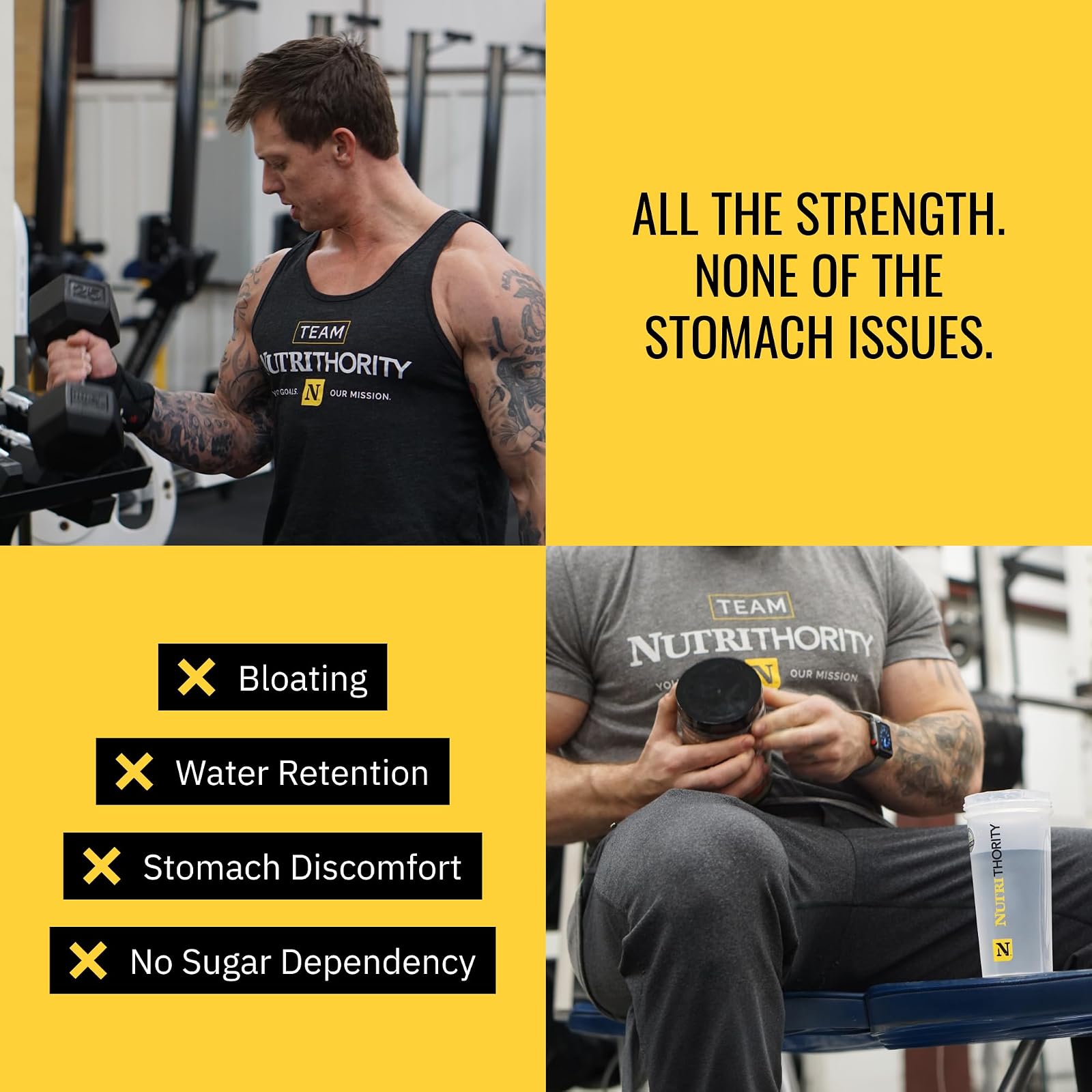 Natural energy boost with creatine complex