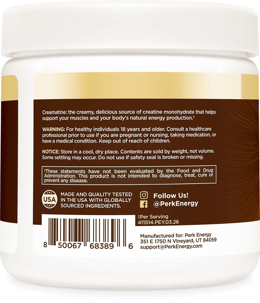 Natural energy boost with creatine