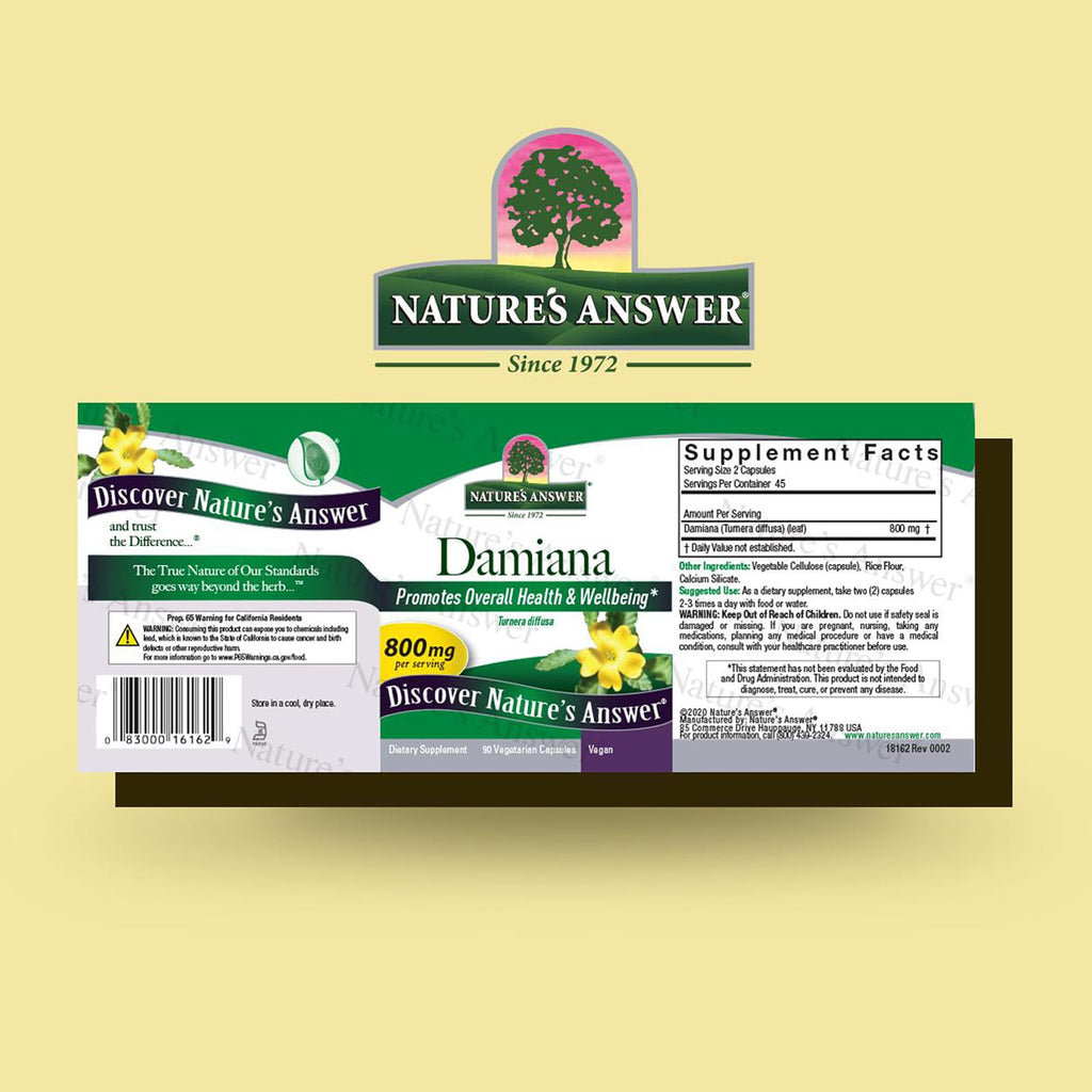 natural energy boost with Damiana