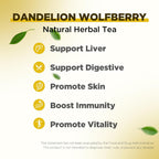 natural energy boost with dandelion tea