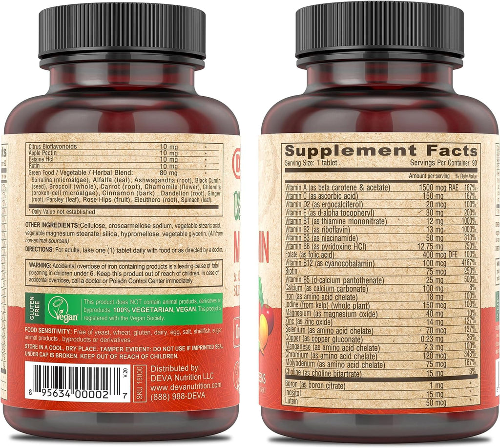 natural energy boost with DEVA vitamins