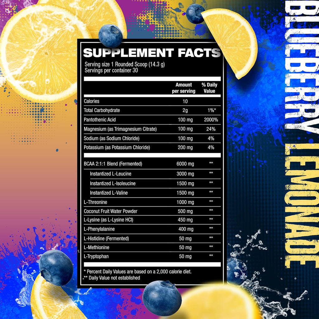Natural energy boost with EAA powder