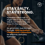natural energy boost with electrolytes