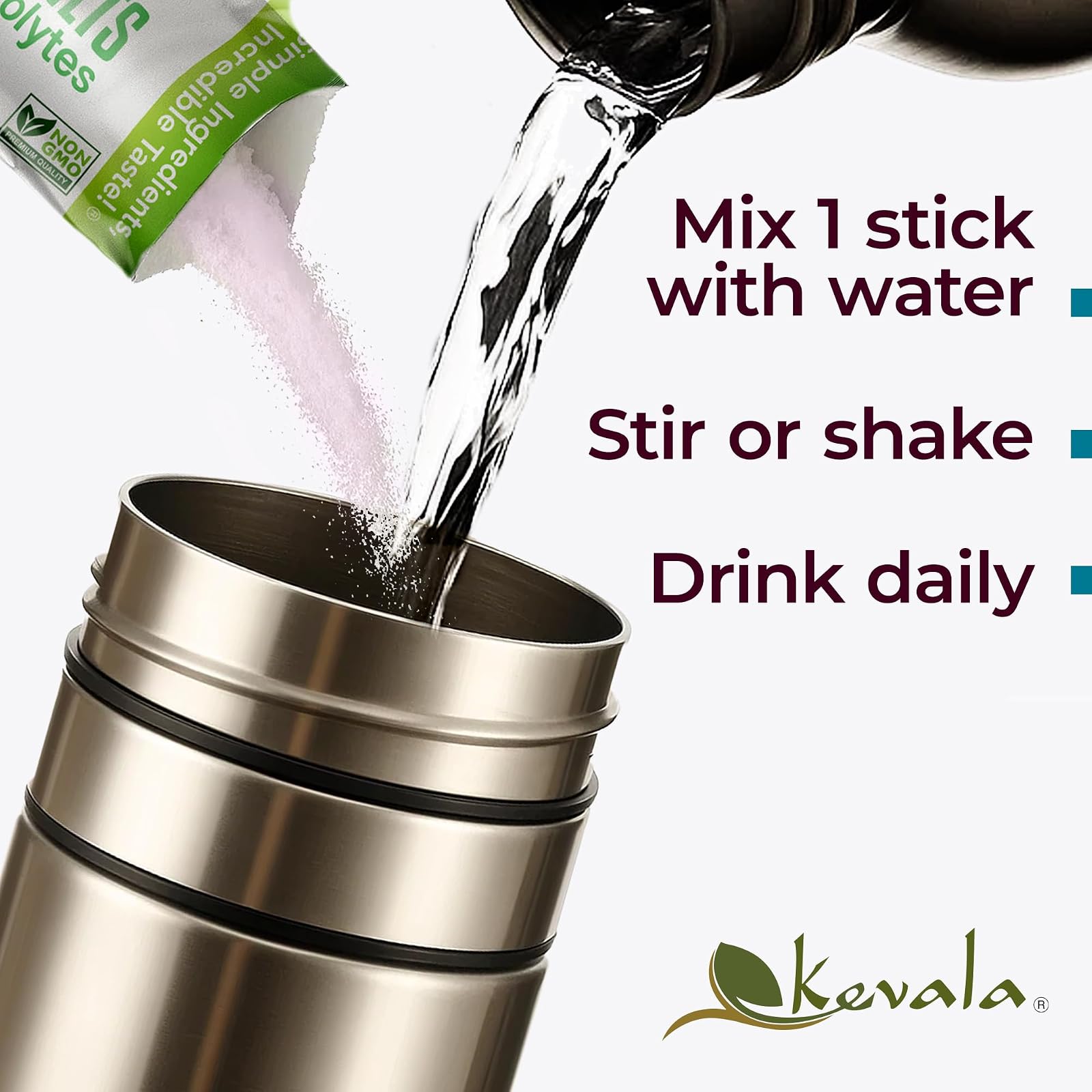 natural energy boost with electrolytes