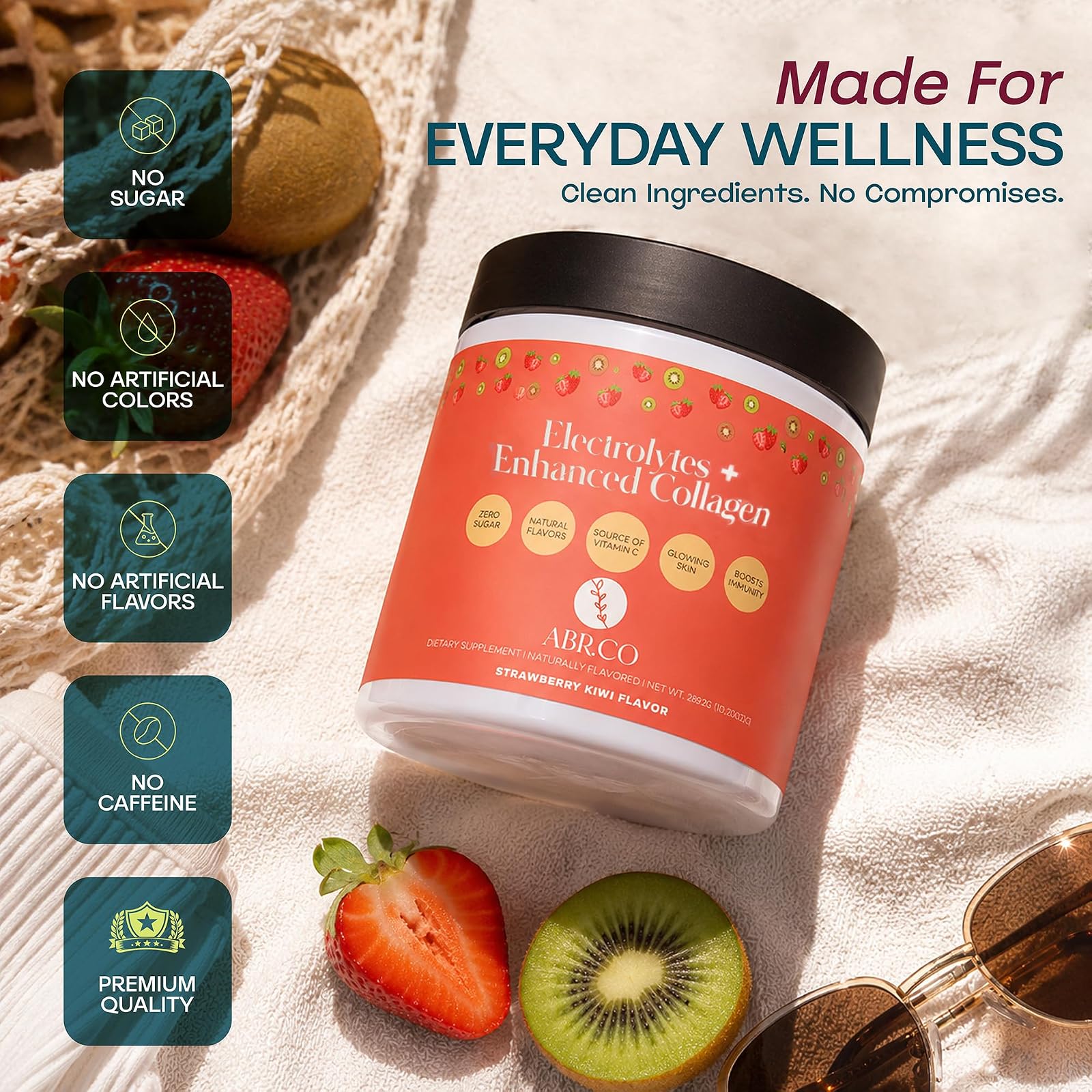 natural energy boost with electrolytes