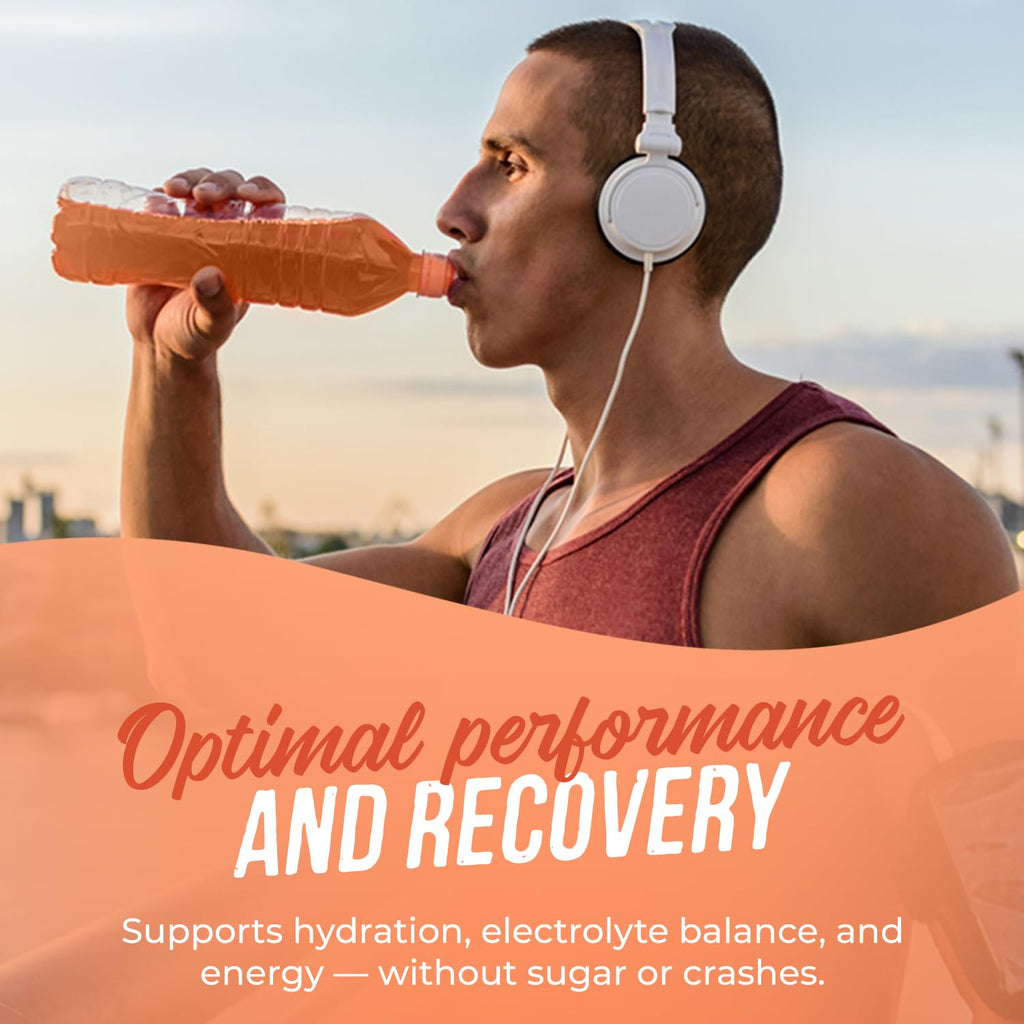 natural energy boost with electrolytes