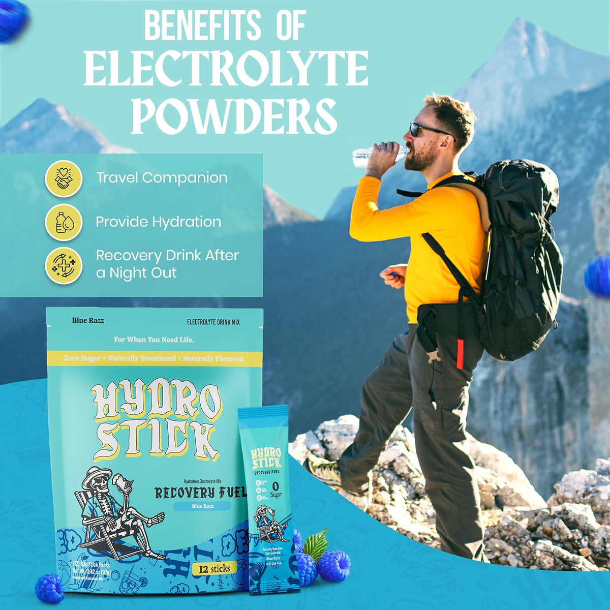 natural energy boost with electrolytes