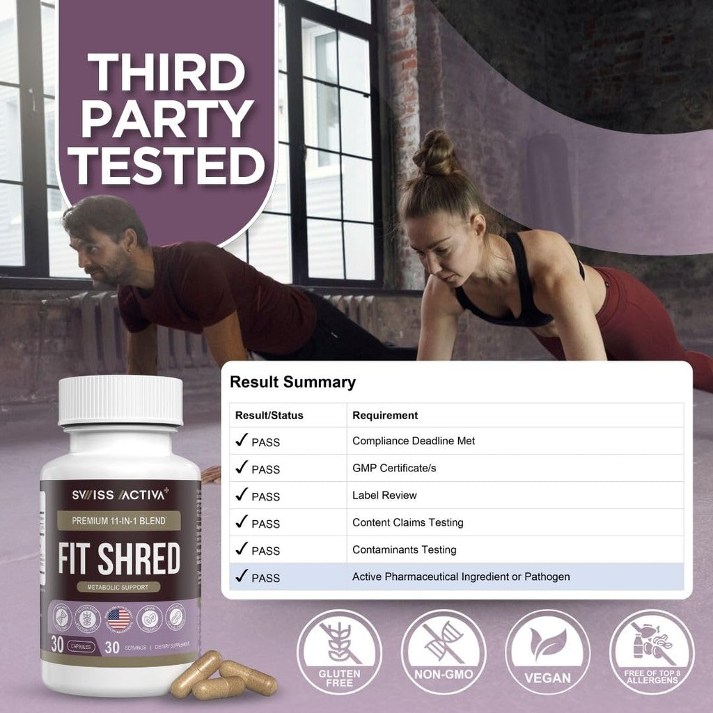natural energy boost with Fit Shred