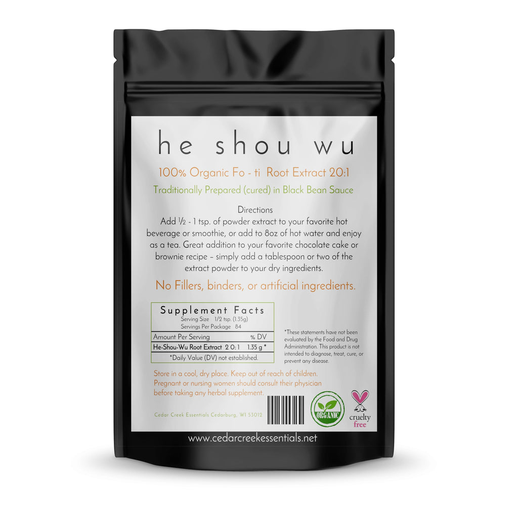 natural energy boost with fo-ti
