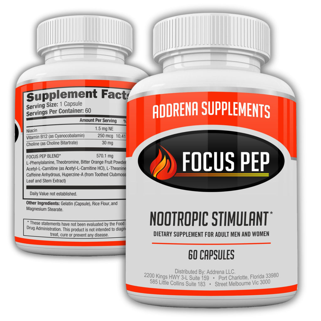 natural energy boost with Focus Pep