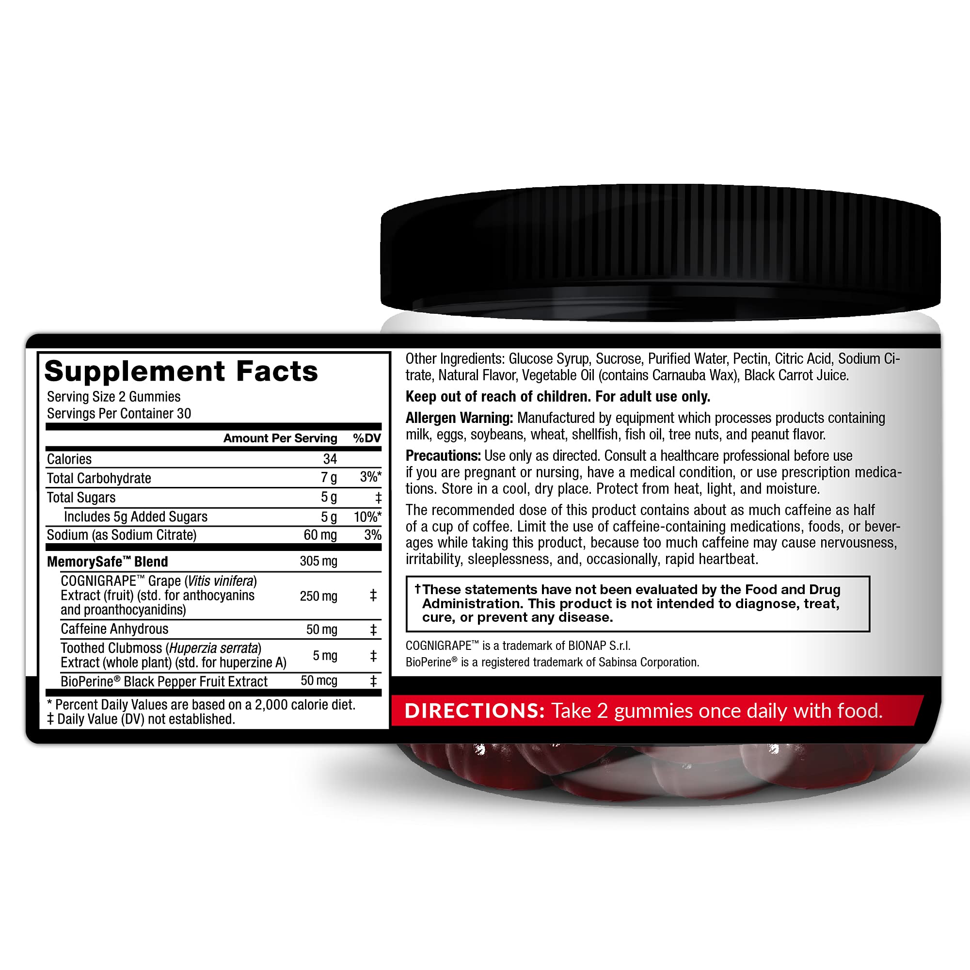 Natural energy boost with Forebrain gummies