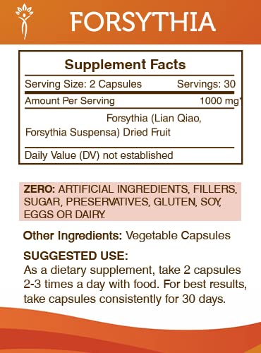 Natural energy boost with Forsythia