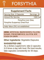 Natural energy boost with Forsythia