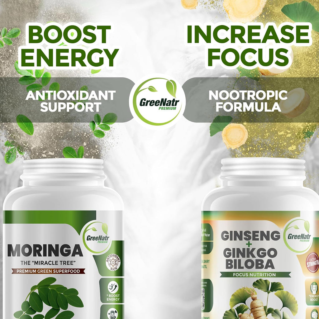 natural energy boost with ginkgo biloba
