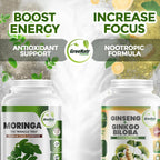 natural energy boost with ginkgo biloba