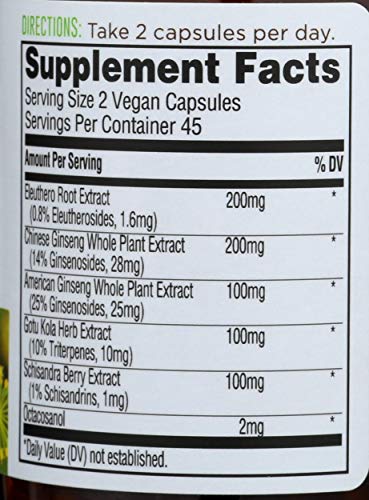 natural energy boost with ginseng
