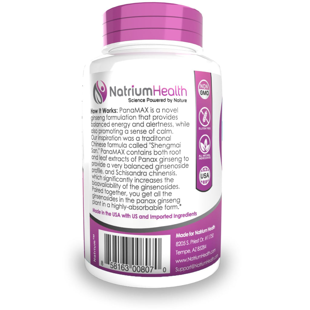 natural energy boost with ginseng