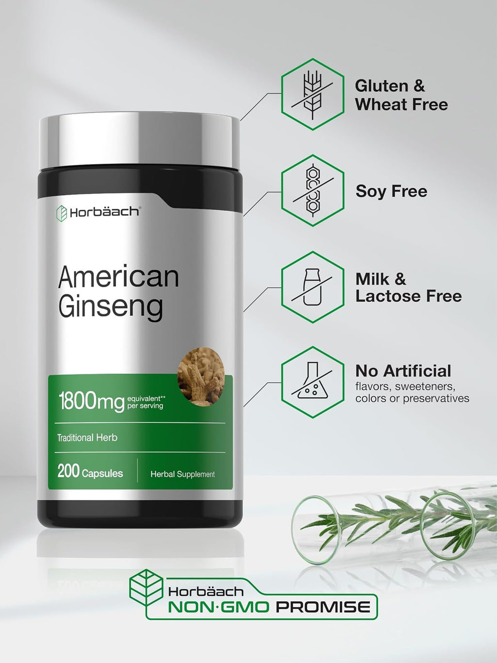 Natural energy boost with ginseng