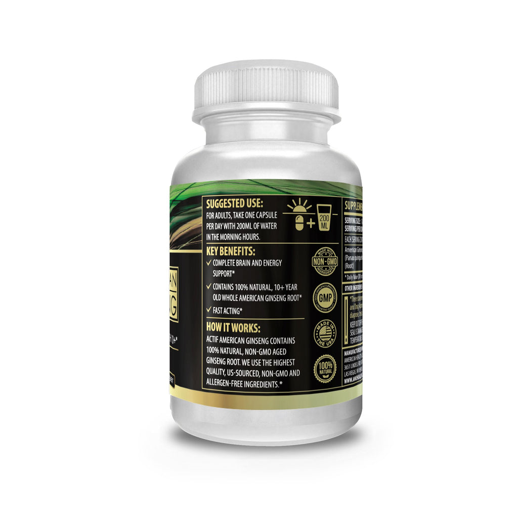 natural energy boost with ginseng