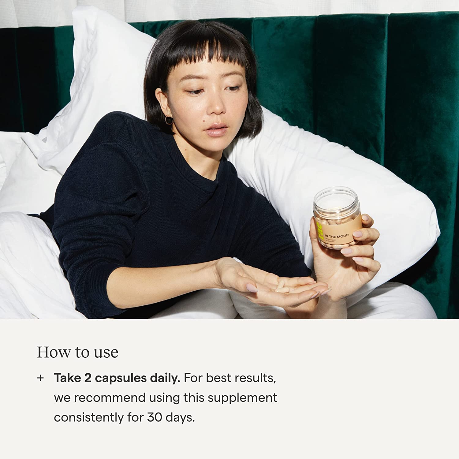 Natural energy boost with ginseng