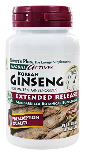 Natural energy boost with ginseng