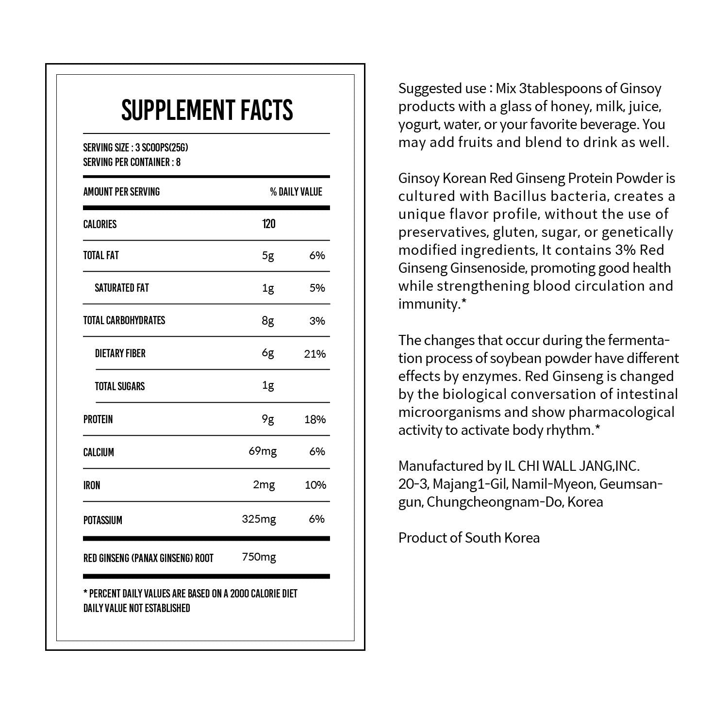 natural energy boost with ginseng